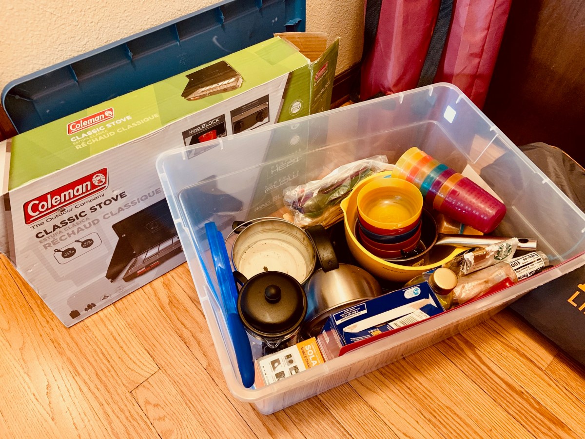 How to Build a Camping Kitchen Kit – Rainy Day Rags